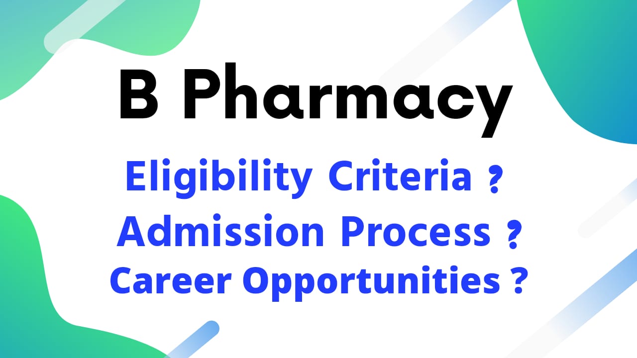 B Pharmacy – Bachelor of Pharmacy – Krishna Teja College